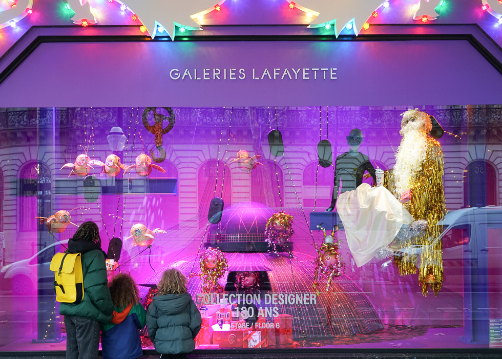 Navidad parisina en Galeries Lafayette | O'bon Paris | Es fácil ser parisino